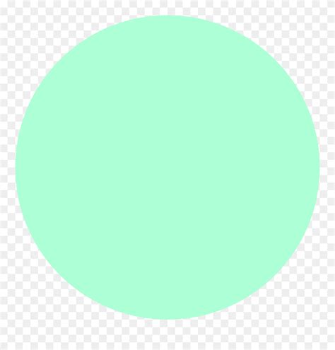 Mint Green Circle Clip Art