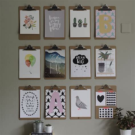 Picture This How To Create A Clipboard Gallery Ideal Home