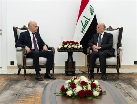 نائبُ رئيسِ مجلسِ الوزراءِ وزيرُ الخارجيةِ يستقبلُ سفيرَ جمهوريةِ تركيا