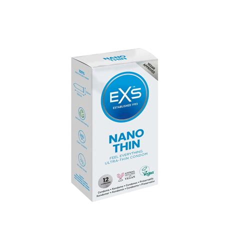 Exs Super Thin Condoms Bundle Air Thin And Nano Thin Exs Condoms