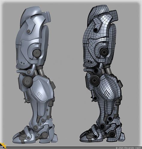 Киборг — Компьютерная графика и анимация — Robot Concept Art