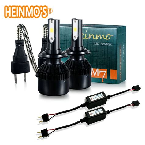 H7 Canbus Led Error Free Decoder H3 LED Car Headlight Bulb Kits H4 Canbus 9006 For Fog Lamps H8