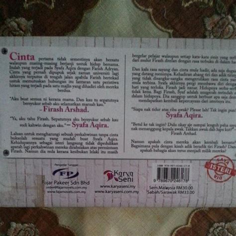 Malay Novel Sebenarnya Saya Isteri Dia Hobbies And Toys Books