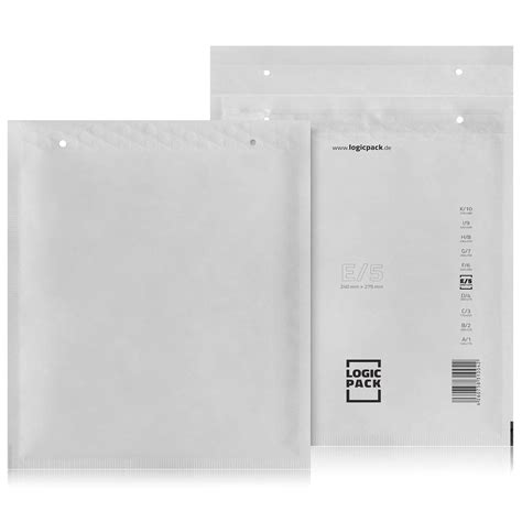 Logic Pack Fsc Luftpolstertaschen Weiß E5 100 Stck E5