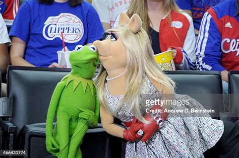 Kermit The Frog And Miss Piggy Kissing