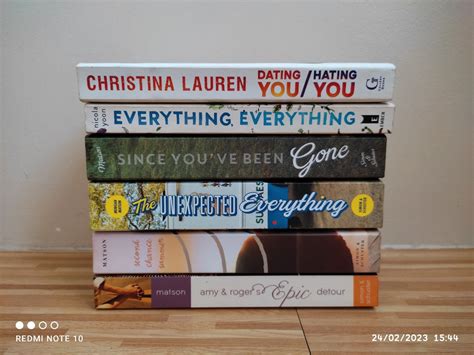 Romance Books Morgan Matson Nicola Yoon And Christina Lauren Hobbies