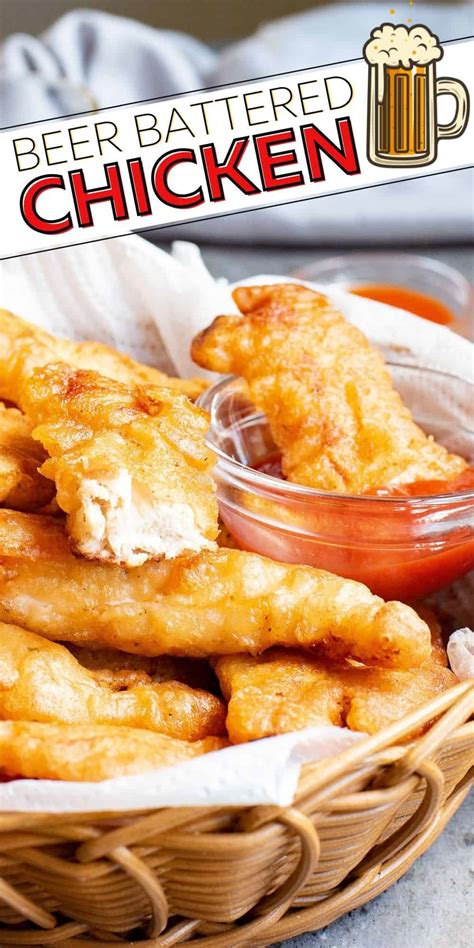 Beer Battered Chicken Tenders