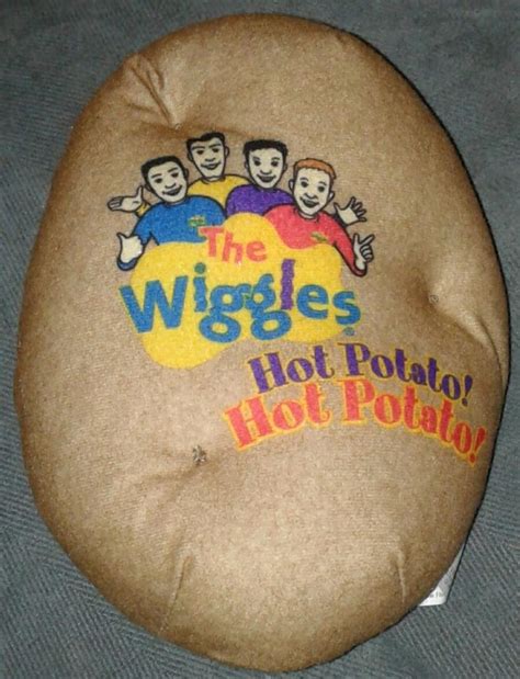 Rare The Wiggles Original Cast Hot Potato Plush Action Game Hit Spin