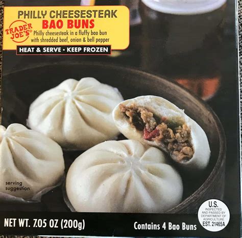 Trader Joes Philly Cheesesteak Bao Buns Review Club Trader Joes