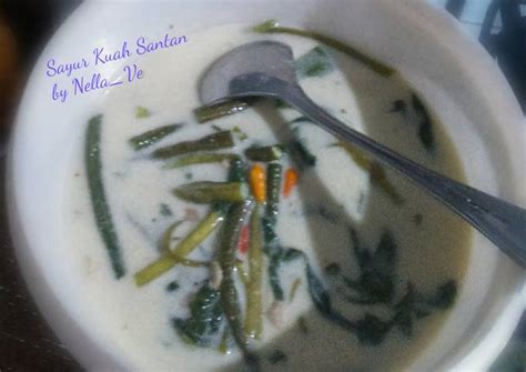 Resep Sayur Kuah Santan Oleh Nella Violety Cookpad