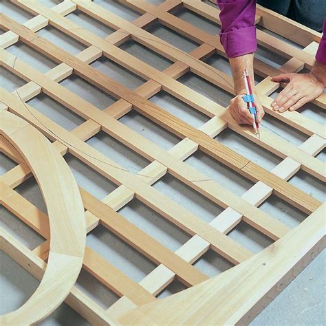 How To Build A Porch Trellis Using Latticework Porch Trellis