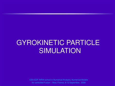 Ppt Plasma Simulations Using Particle Codes Powerpoint Presentation Free Download Id432127