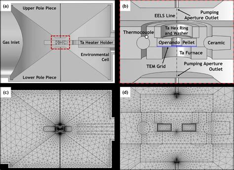 Figure S4 Finite Element Model Geometry And Mesh In Full View Of The