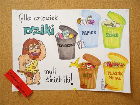 Podsumowanie konkursu plastycznego Wiem jak segregować Szkoła