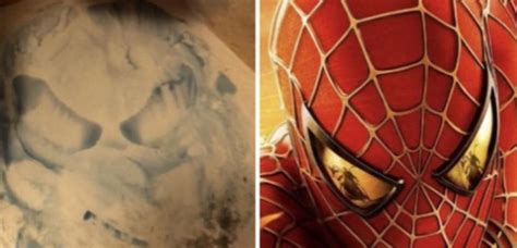Stain That Looks Like Spider Man R Pareidolia