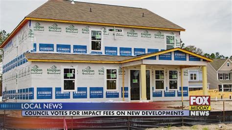 Horry County Council Votes To Add Impact Fees To New Developments Wfxb