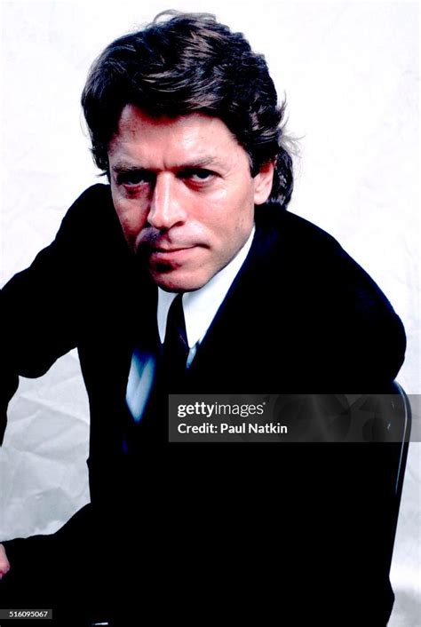 Portrait Of British Musician Robert Palmer Chicago Illinois May