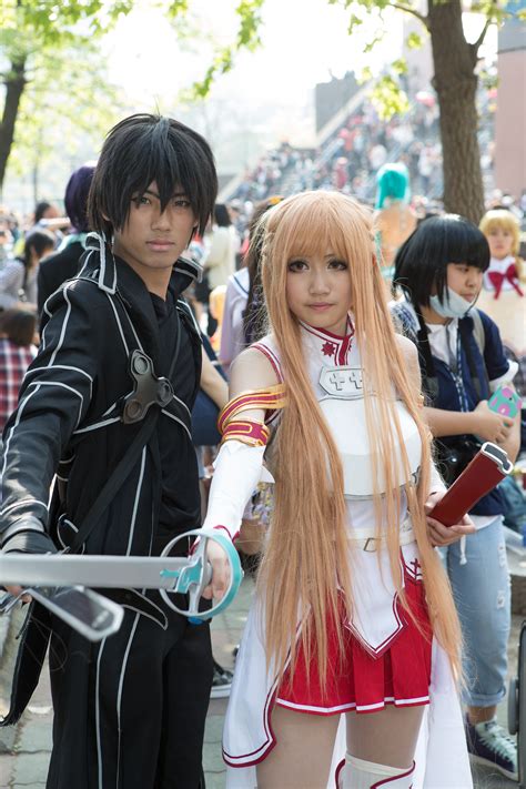 Kirito And Asuna Cosplay