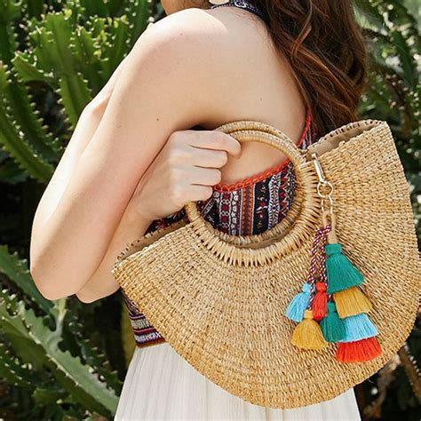 Paziye Boho Tassel Pendant Keychain Tassel Keychain Tassels Keychain