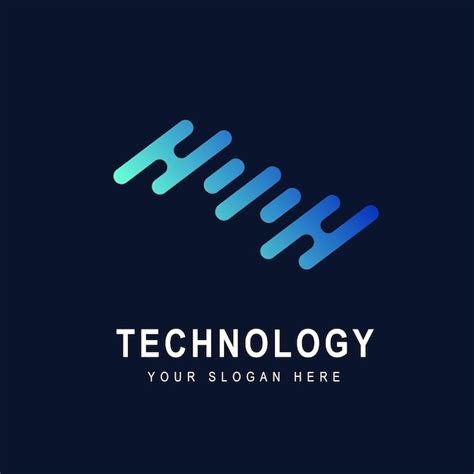 Premium Vector Technology Logo Simple Tech Design