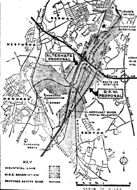 Norwood Area Residents Doubtfully Eye Planners Alternate Interstate 95