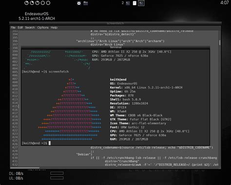 EOS Ascii Logo For Screenfetch Lounge EndeavourOS