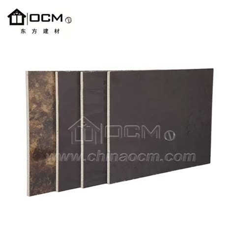 Class A1 Fireproof Building Material Mgo Hpl Laminated Interior Decorative Wall Panel
