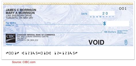 Cibc Void Cheque How To Get One Quickly 2024