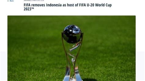 Indonesia Batal Jadi Tuan Rumah Piala Dunia U20 Pemain Timnas Dan
