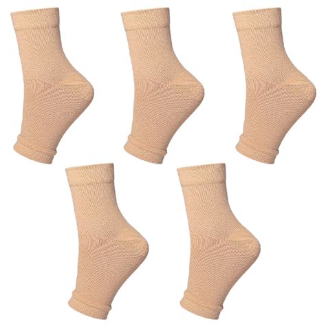 5pairs Neuropathy Socks Peripheral Neuritis Compression Toeless Foot