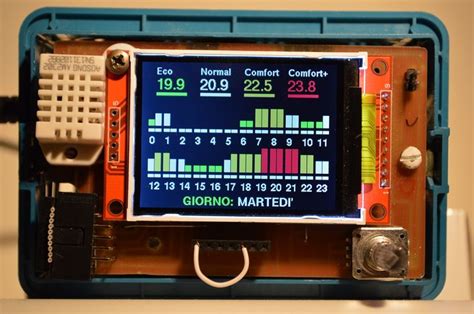 Sst Is A Very Tidy Esp8266 Smart Thermostat Smart Thermostats Iot