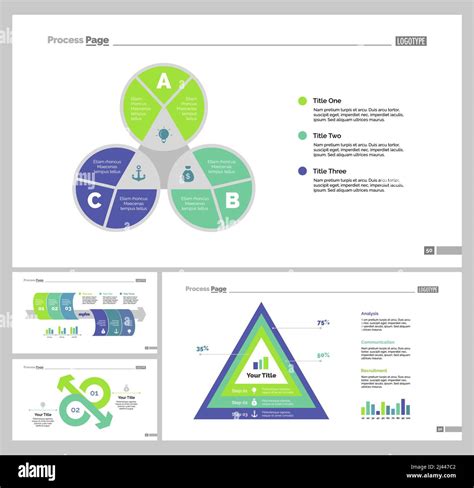Infographic Design Set Can Be Used For Workflow Layout Diagram Annual Report Presentation