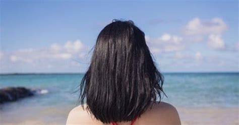 사유리 하와이 바닷가서 뽐낸 레드 비키니 수영복 몸매 [★shot ]