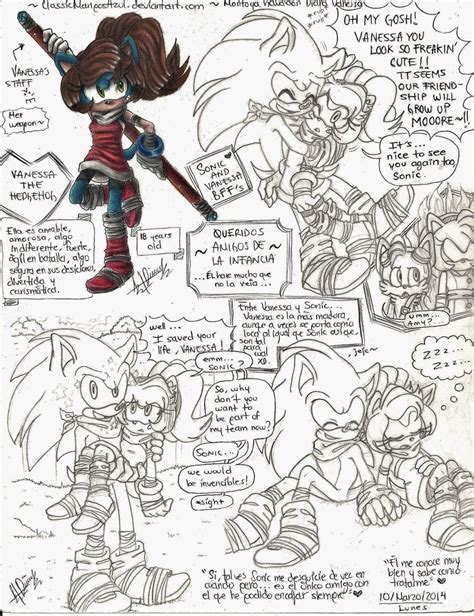 Vanessa The Hedgehog Sonic Boom Style By Classicmariposazul On