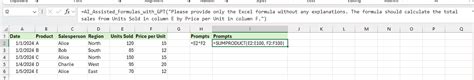 Creating Ai Assisted Formulas In Excel With Gpt 3