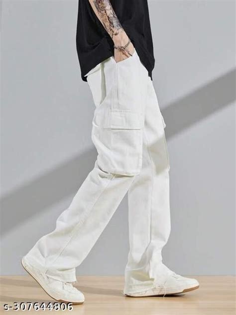 Mens Cargo Jeans