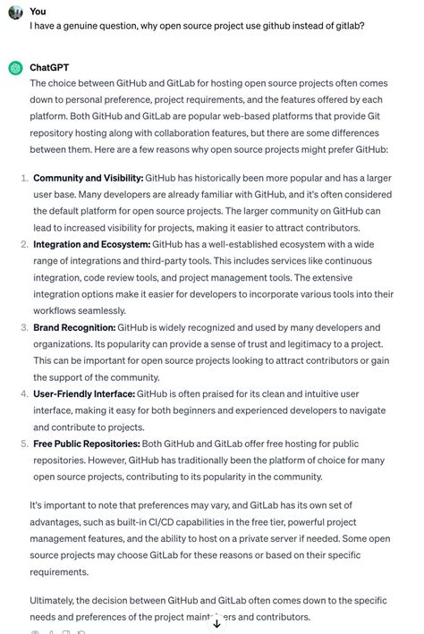 Yassine C On Linkedin Ai Oss Gitlab Github Chatgpt Bard Opensource