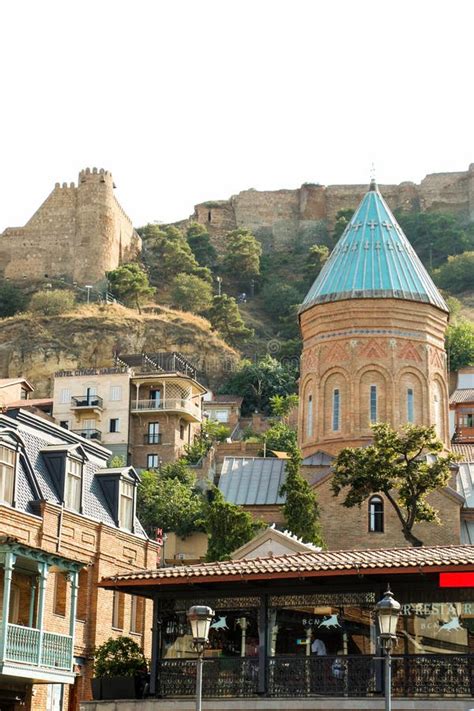 Tbilisi Old Town Of The Capital Of Georgia Editorial Photography