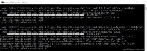 pytorch cpu版本安装 无gpu windows python3 7安装pytorch 无gpu csdn博客