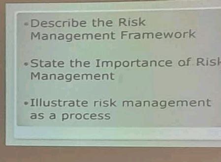 Describe The Risk Management Framework State Studyx