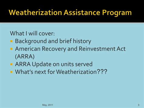Ppt Nys Weatherization Assistance Program Update May 2011 Powerpoint