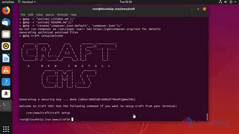 How To Install Craft Cms On Ubuntu 1810 Youtube