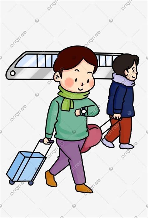 Hand Drawn Banner Clipart Transparent Background Hand Drawn Characters