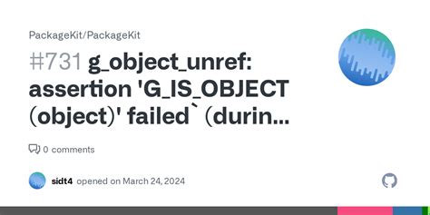 G Object Unref Assertion G Is Object Object Failed During Pkcon