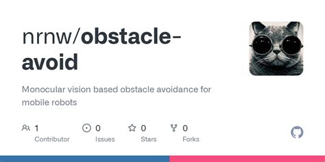Github Nrnwobstacle Avoid Monocular Vision Based Obstacle Avoidance