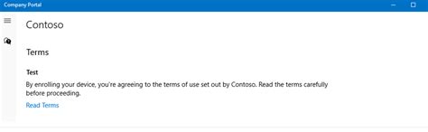 Intune Terms And Conditions Microsoft Qanda