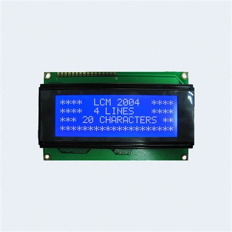 Lcd 4x20 Blue 2004 Lcd