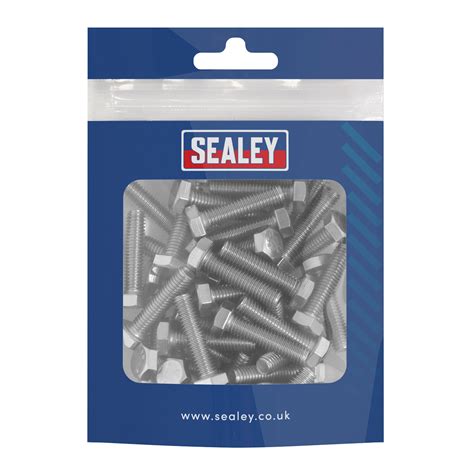 Stainless Steel Set Screw Din 933 M6 X 25mm 100mm Pitch Pack Of 50