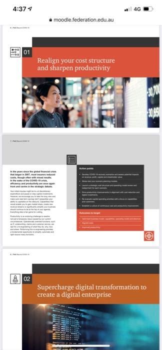 Read The First Objective From The Pwc Framework You