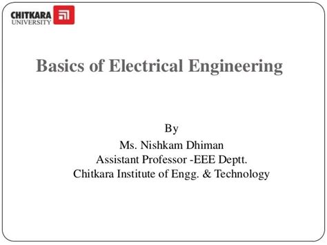Basics Of Electrical Engineering